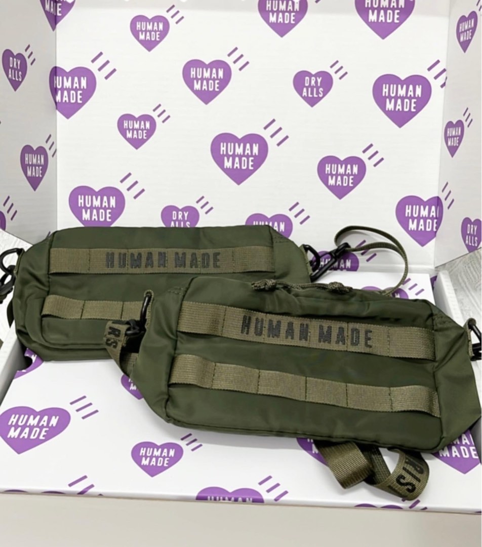 Human made military pouch, 女裝, 手袋及銀包, 多用途袋 - Carousell