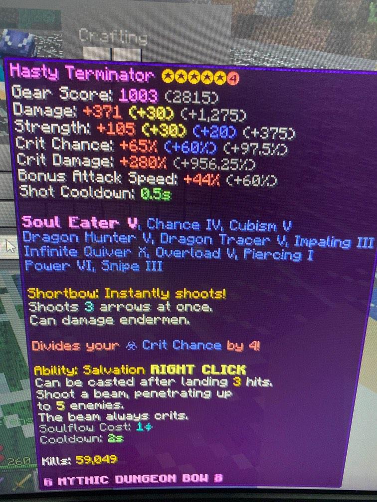 hypixel terminator, Video Gaming, Gaming Accessories, In-Game Products ...