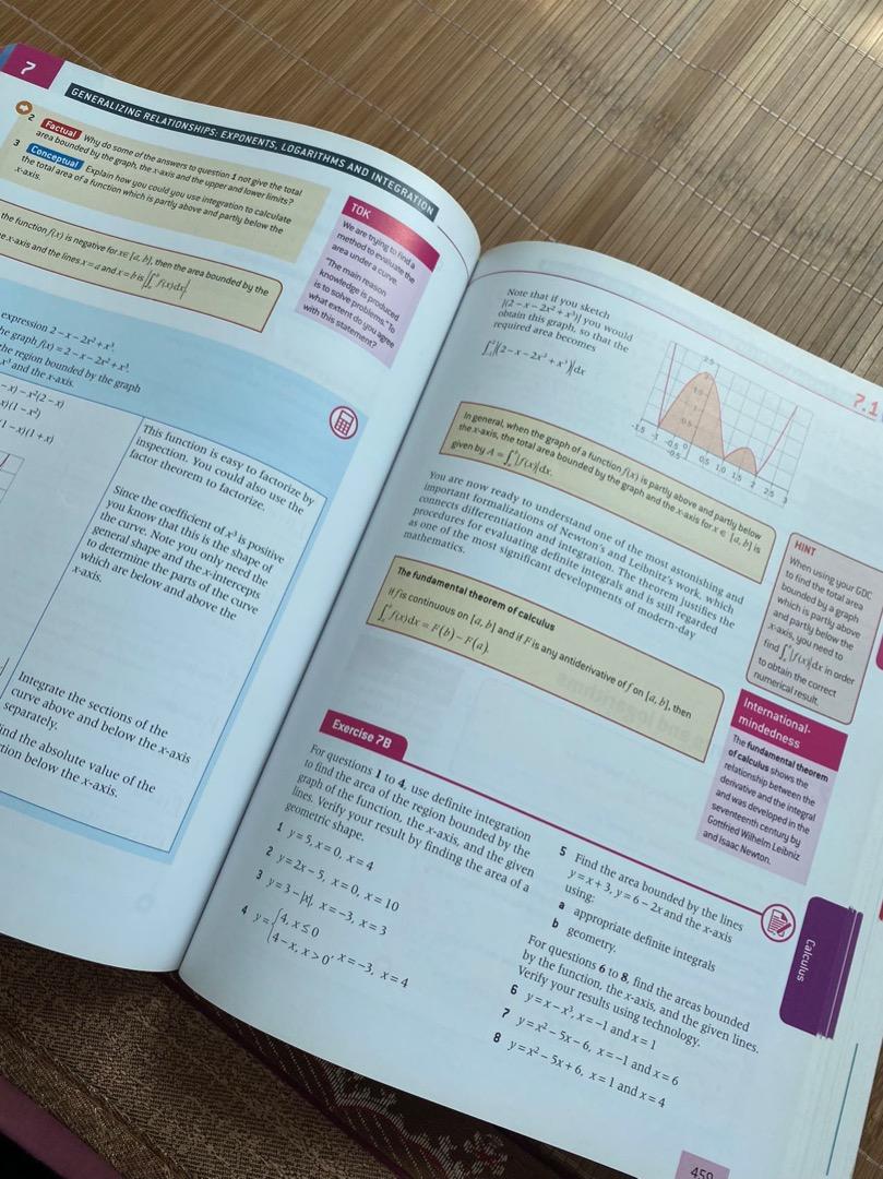 IB diploma Mathematic AA HL Textbook, 興趣及遊戲, 書本 & 文具, 教科書 - Carousell