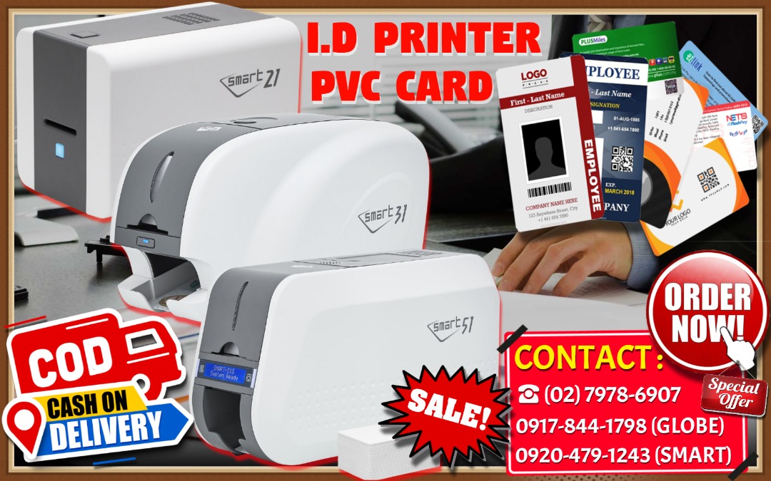 ID PRINTER (PVC CARD), Computers & Tech, Printers, Scanners & Copiers ...