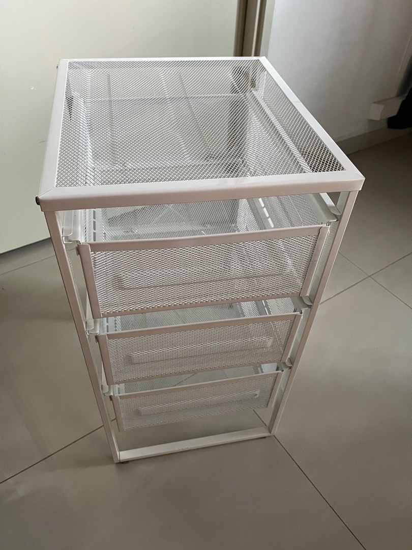 IKEA LENNART Drawer unit white, Furniture & Home Living, Furniture ...