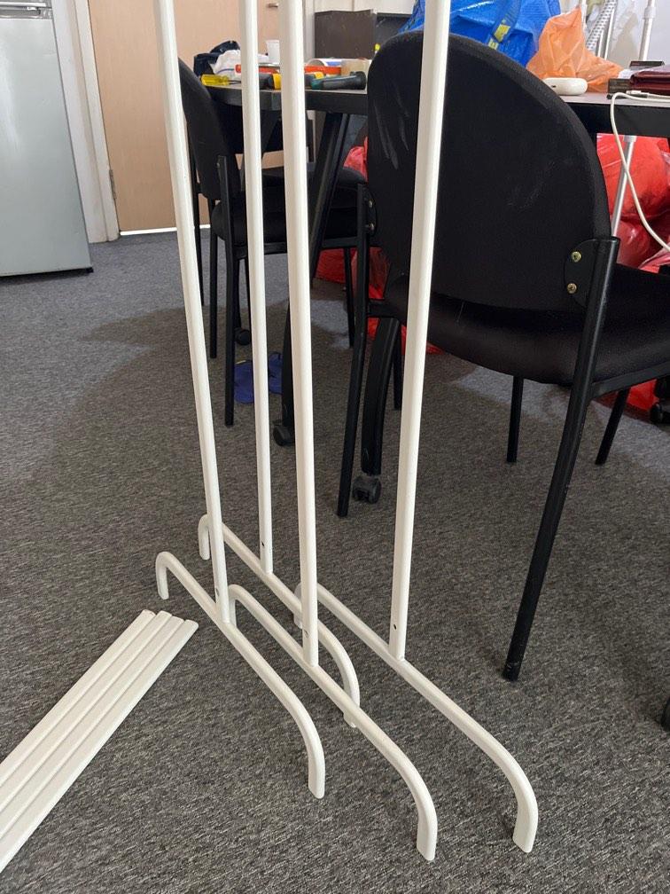 IKEA white racks for sale $50, Furniture & Home Living, Furniture ...