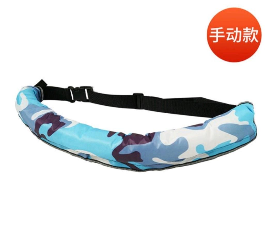 Inflatable Floating Belt PFD lifevest, Sports Equipment, Sports & Games ...