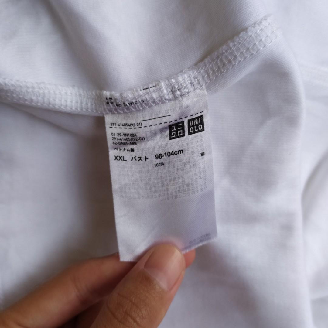 Inner midi dress warna putih Uniqlo, Fesyen Wanita, Pakaian Wanita ...