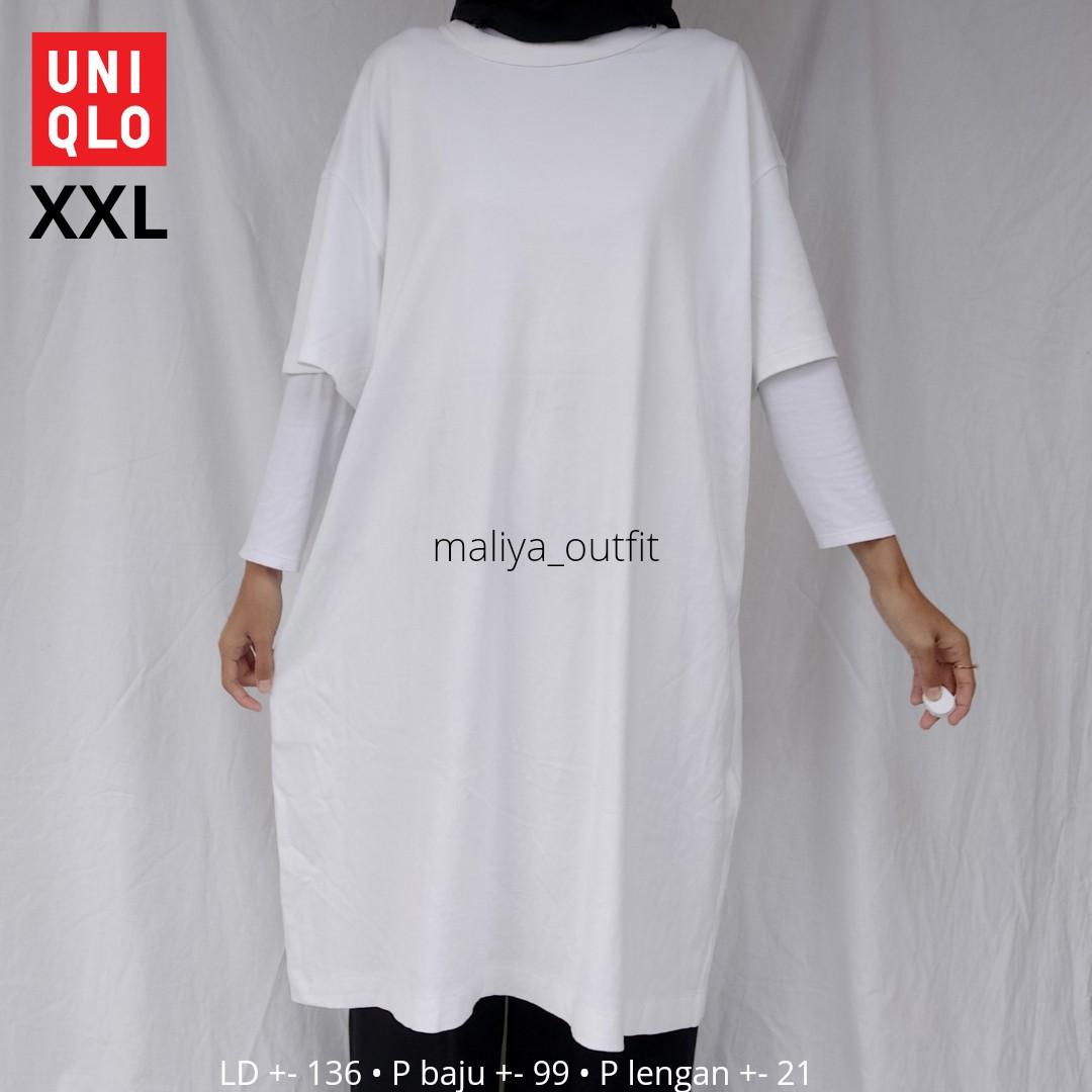 Inner midi dress warna putih Uniqlo, Fesyen Wanita, Pakaian Wanita ... Inner midi dress warna putih Uniqlo, Fesyen Wanita, Pakaian Wanita ...