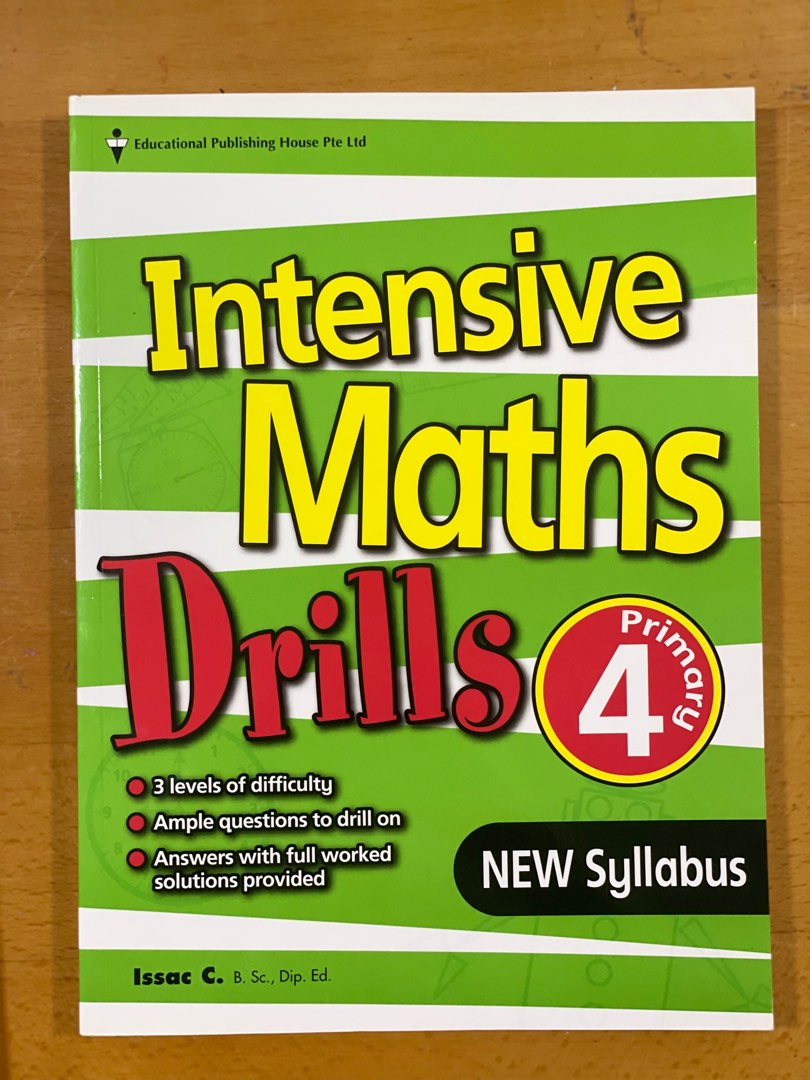 Intensive Maths Drills P 4, Hobbies & Toys, Books & Magazines ...