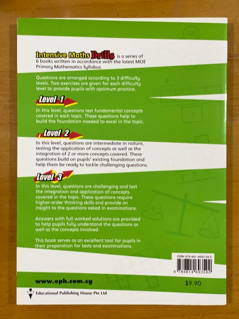 Intensive Maths Drills P 4, Hobbies & Toys, Books & Magazines ...
