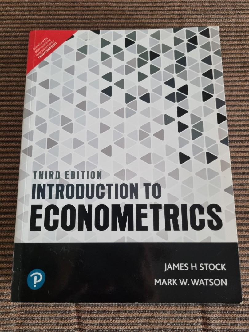 Introduction To Econometrics Hobbies And Toys Books And Magazines