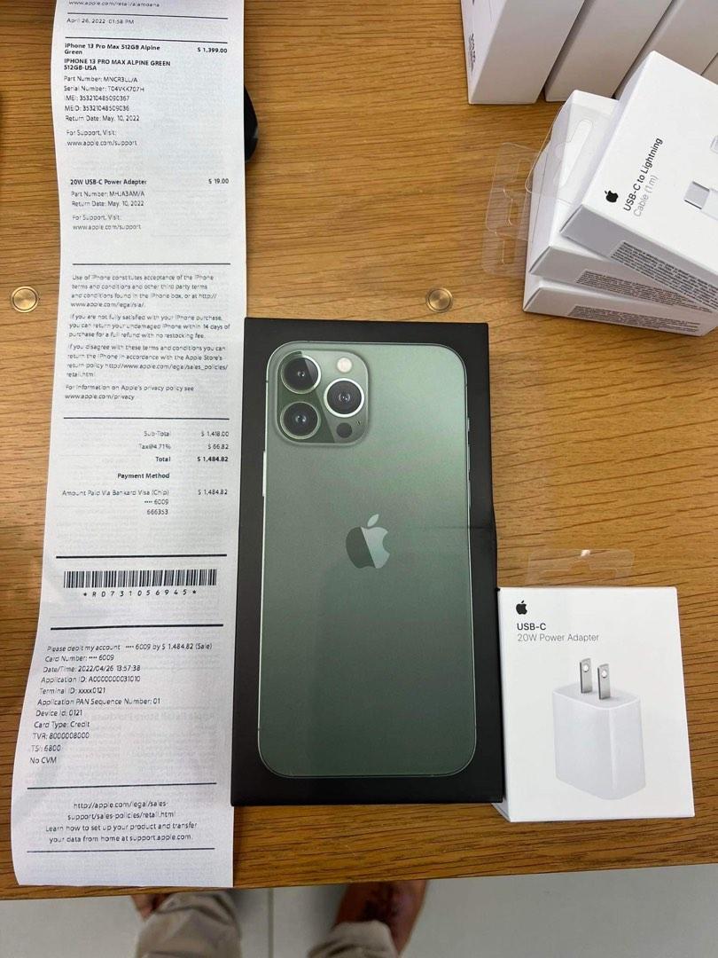 iPhone 13 Promax 512gb Alpine Green from USA, Mobile Phones & Gadgets, Mobile Phones, iPhone ...