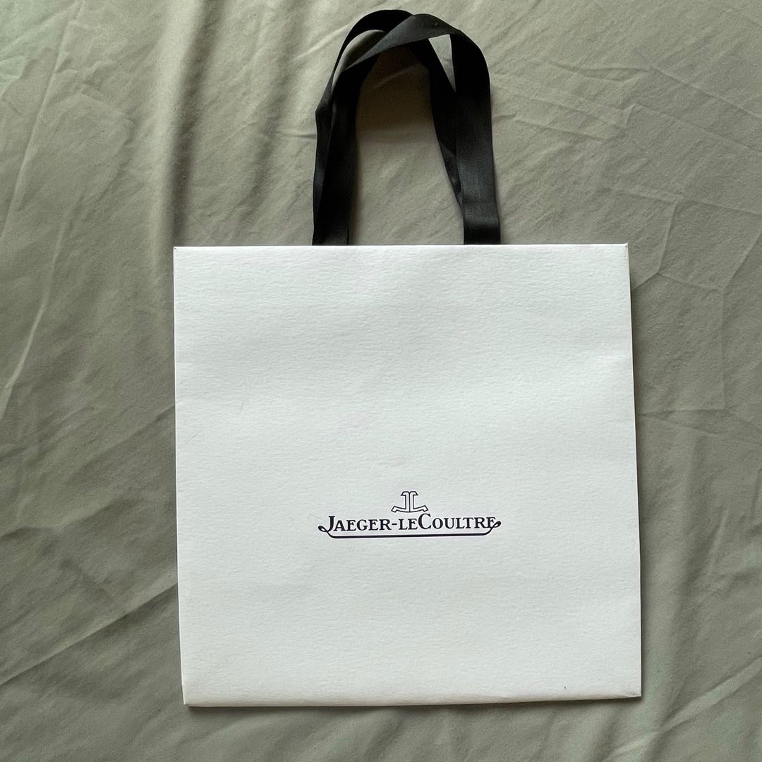 Jaeger LeCoultre paper bag, Luxury, Watches on Carousell
