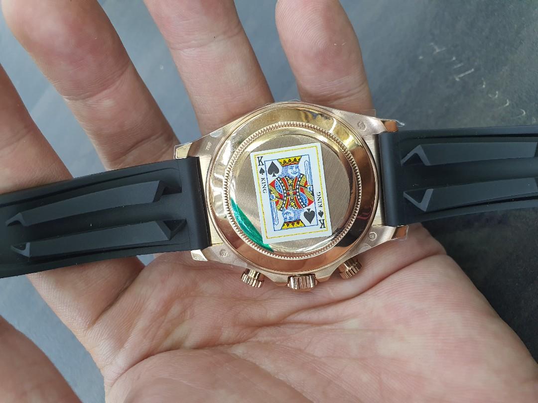 Jam Tangan ROLEX DAYTONA KING 7750, Barang Mewah, Jam Tangan di Carousell