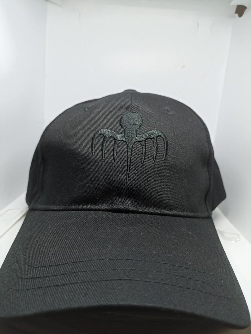 JAMES BOND SPECTRE SYMBOL EMBROIDERED BASEBALL CAP - BLACK ON BLACK ...