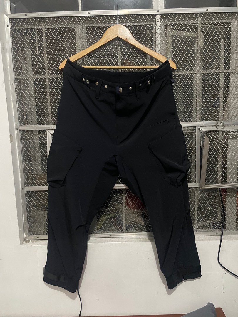 Japanese tech fit pants, Men's Fashion, Bottoms, Joggers on Carousell
