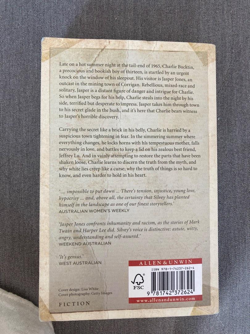 Jasper Jones by Craig Silvey, Hobbies & Toys, Books & Magazines ...