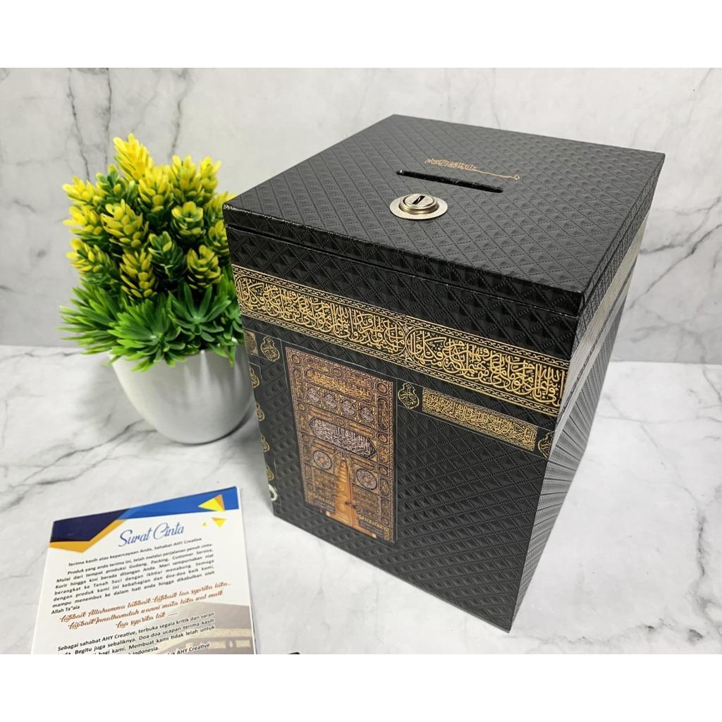 Kaabah Tabung Haji Saving Box with Lock & Key MMZ0859, Hobbies & Toys ...
