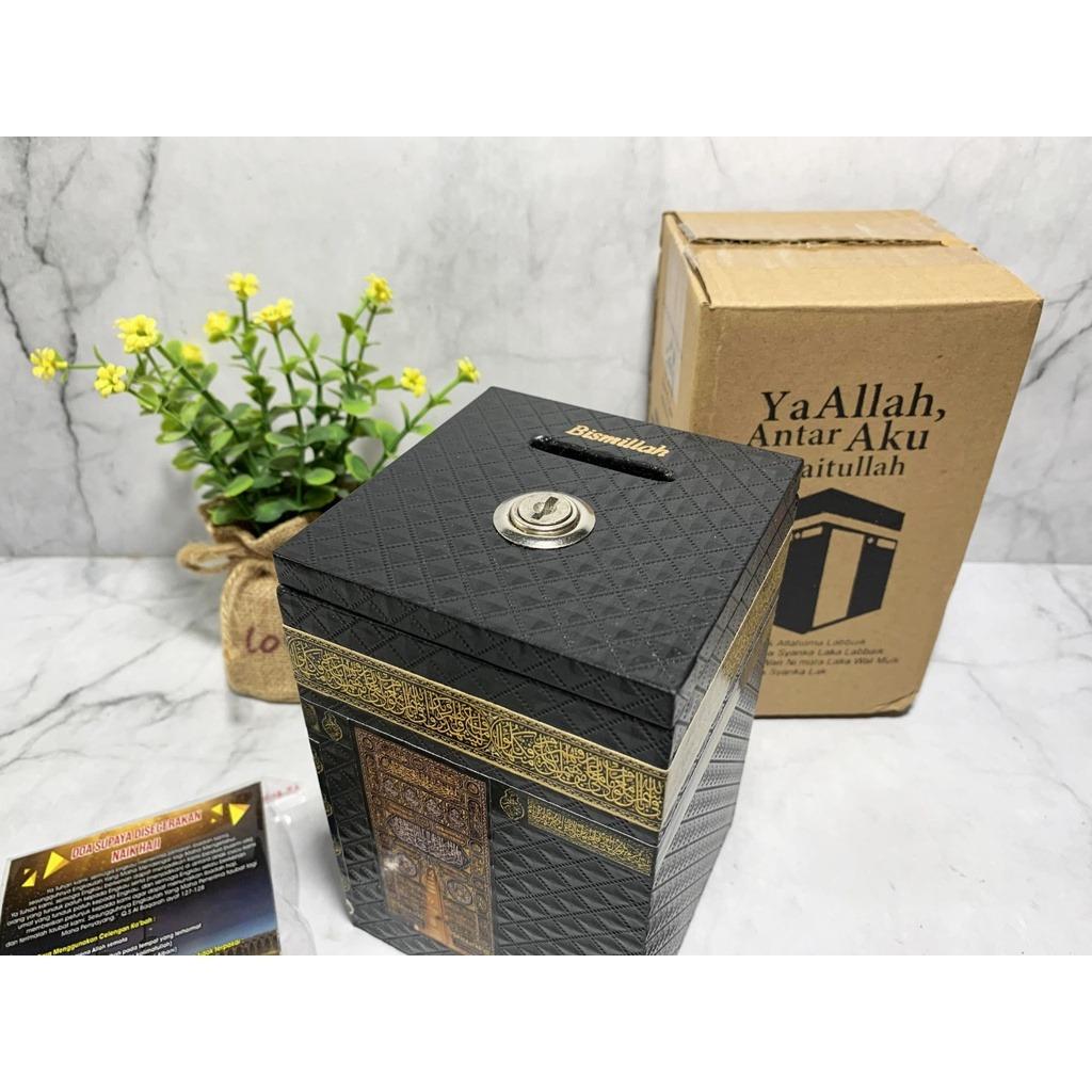 Kaabah Tabung Haji Saving Box with Lock & Key MMZ0859, Hobbies & Toys ...