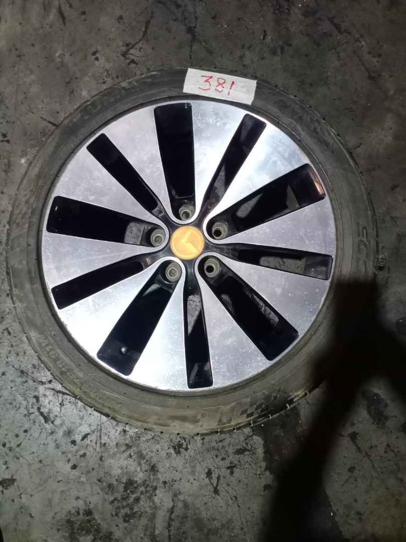 Kia Tyre and Rim Set, Car Accessories, Tyres & Rims on Carousell