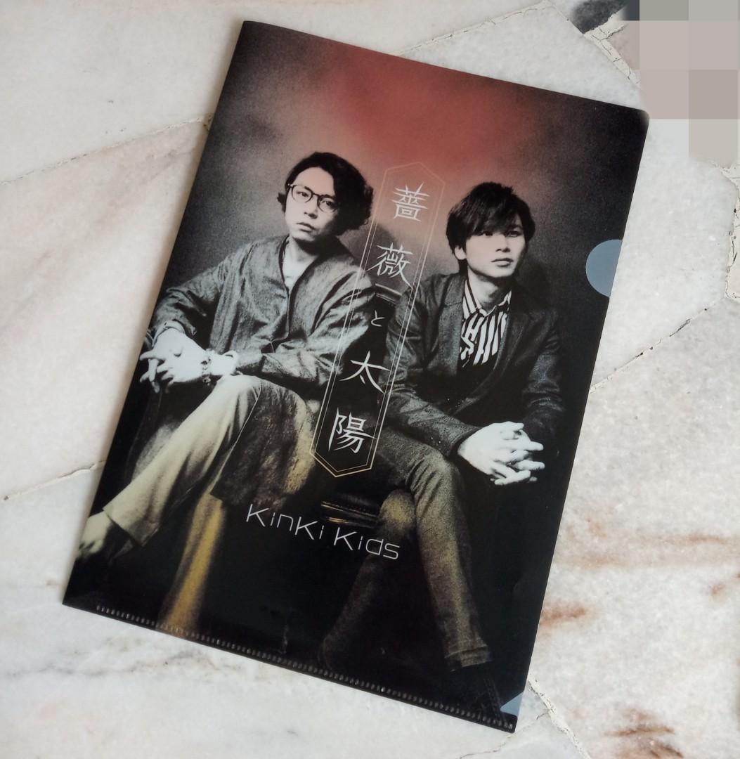 KinKi Kids A4 size L shape file holder近畿小子-蔷薇太阳-文件夹fail plastik bentuk ...