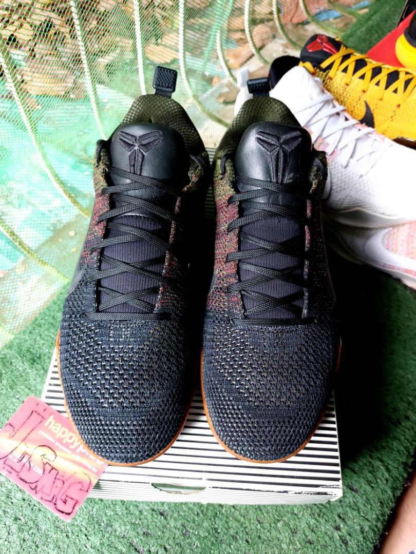 Kobe 11 low elite 4kb "black horse", Men's Fashion, Footwear, Sneakers ...