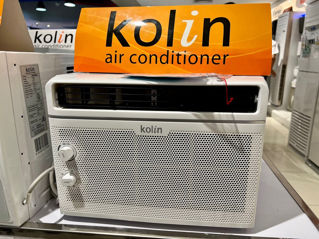 Kolin Window Type Aircon, TV & Home Appliances, Air Conditioning and ...