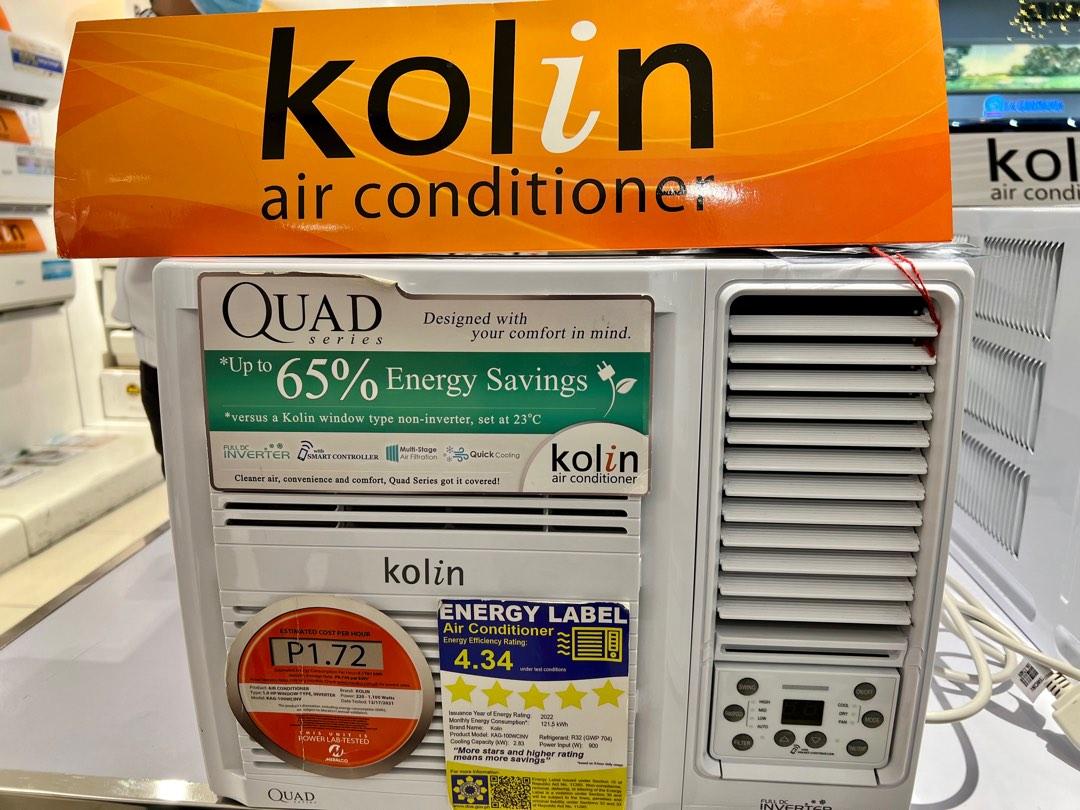 Kolin Window Type Aircon, TV & Home Appliances, Air Conditioning and ...