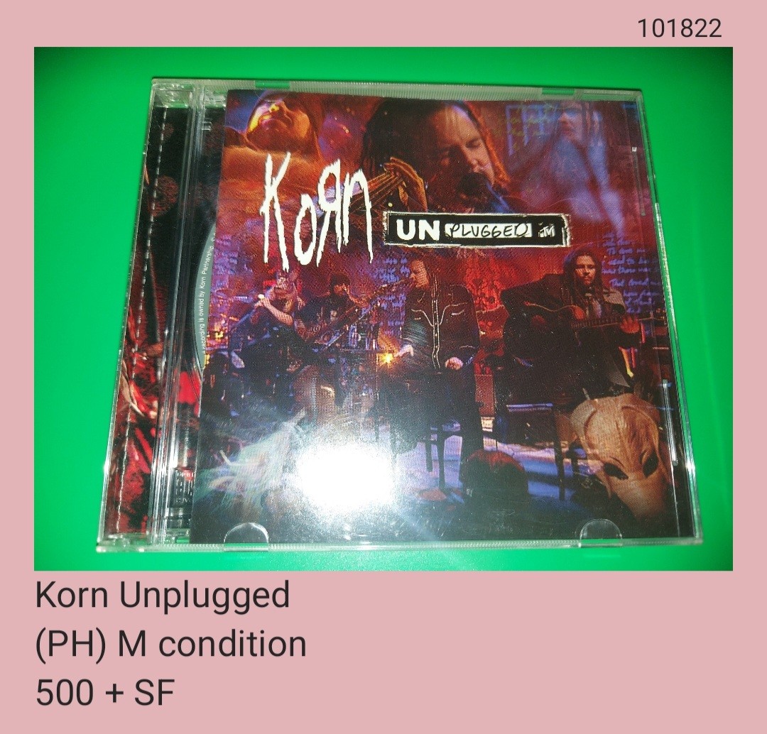 Korn Unplugged CD (unsealed), Hobbies & Toys, Music & Media, CDs & DVDs ...