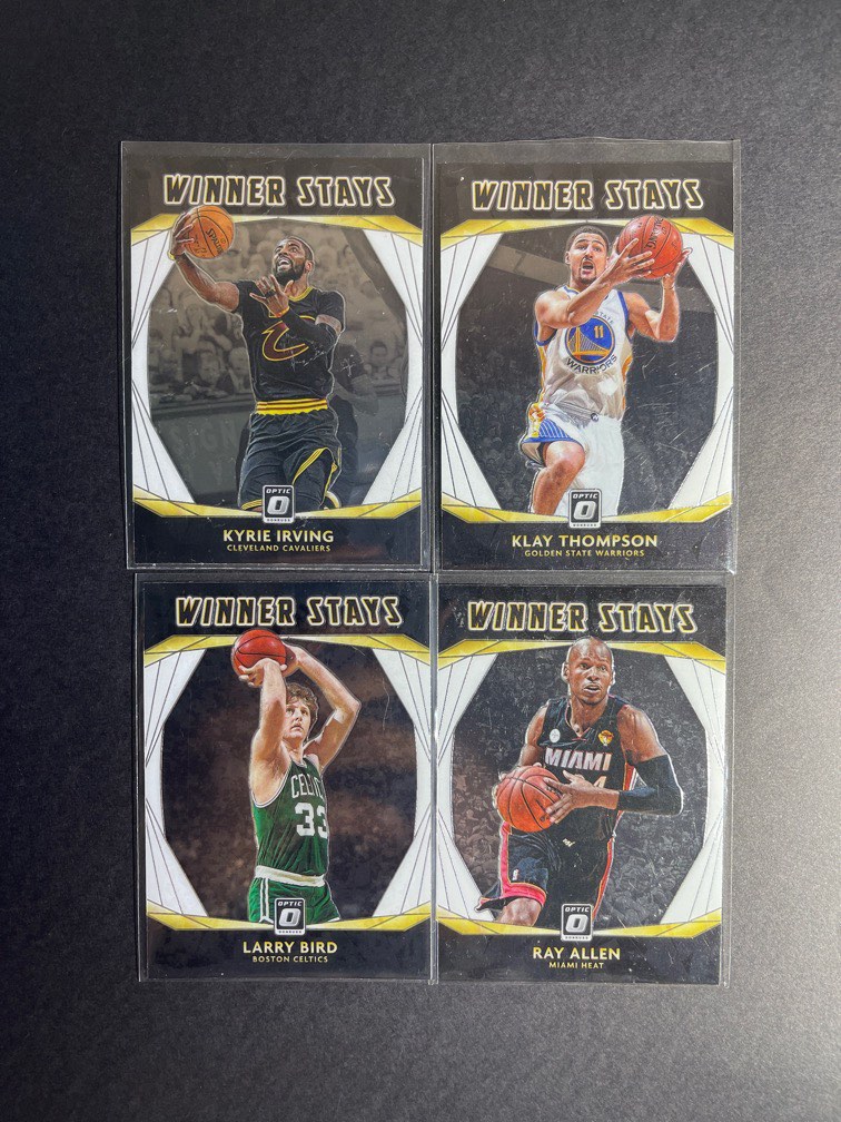 Kyrie, Klay, Bird, Allen 2020-21 Winner Stays Nba Card, Hobbies & Toys ...