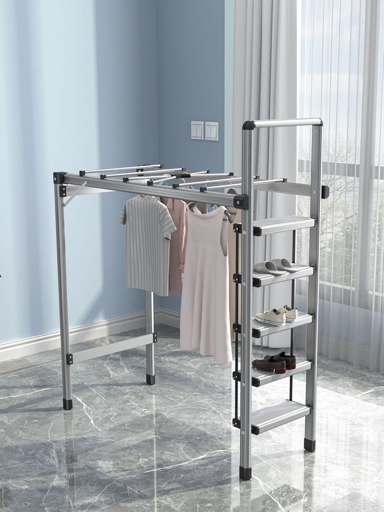 Ladder laundry rack clothes hanger, Furniture & Home Living, Home ...
