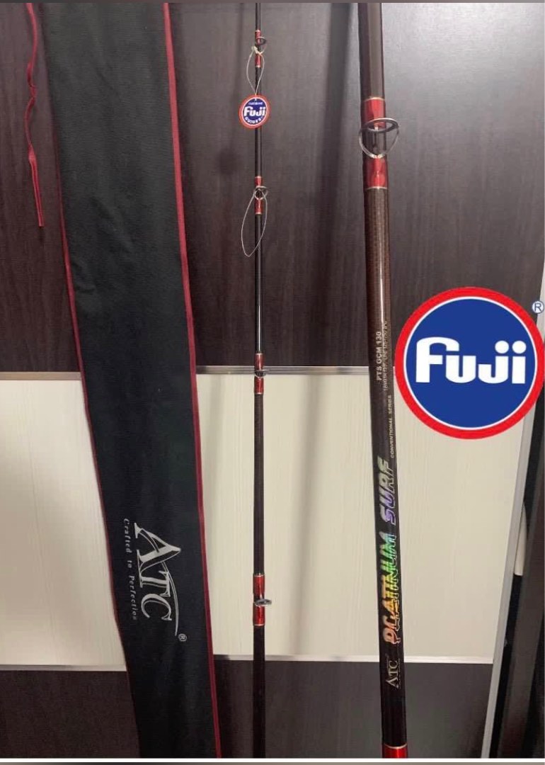 [Last piece] ATC 13ft platinum surf fishing rod, Sports Equipment ...