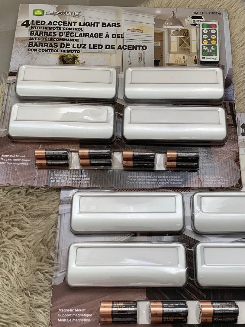 Led accent light bar, Furniture & Home Living, Lighting & Fans ...