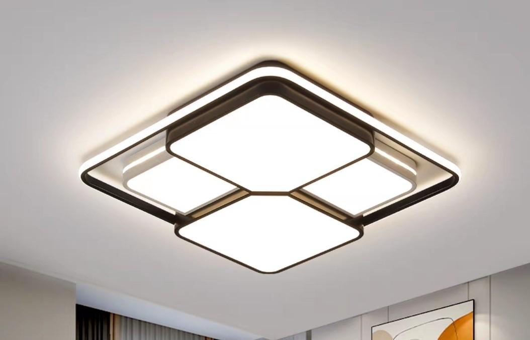 LED Ceiling Light 60x60cm, Furniture & Home Living, Lighting & Fans ...