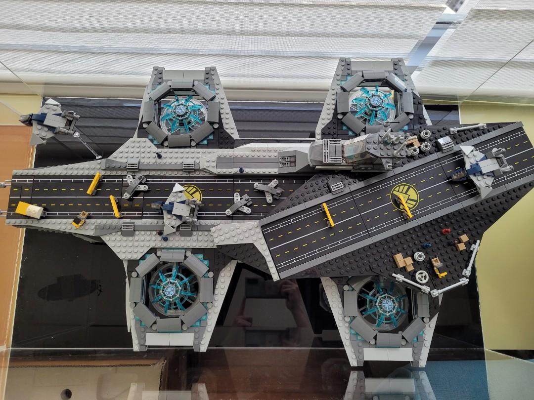 Lego Avengers The Shield Helicarrier with display case, Hobbies & Toys ...
