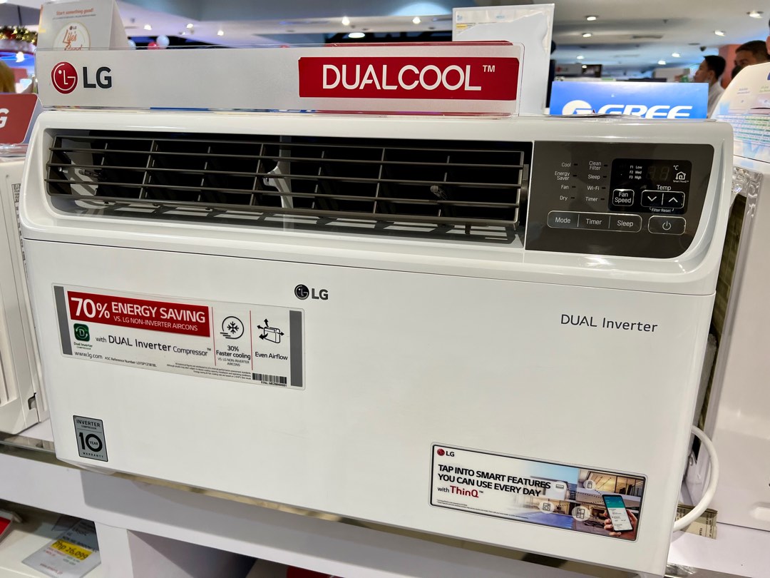 LG Dual Inverter Window Type Aircon, TV & Home Appliances, Air ...
