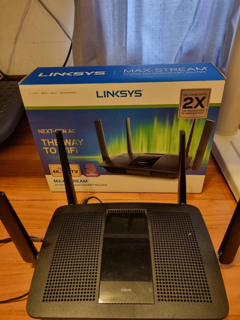 Linksys Router EA 8100, Computers & Tech, Parts & Accessories ...
