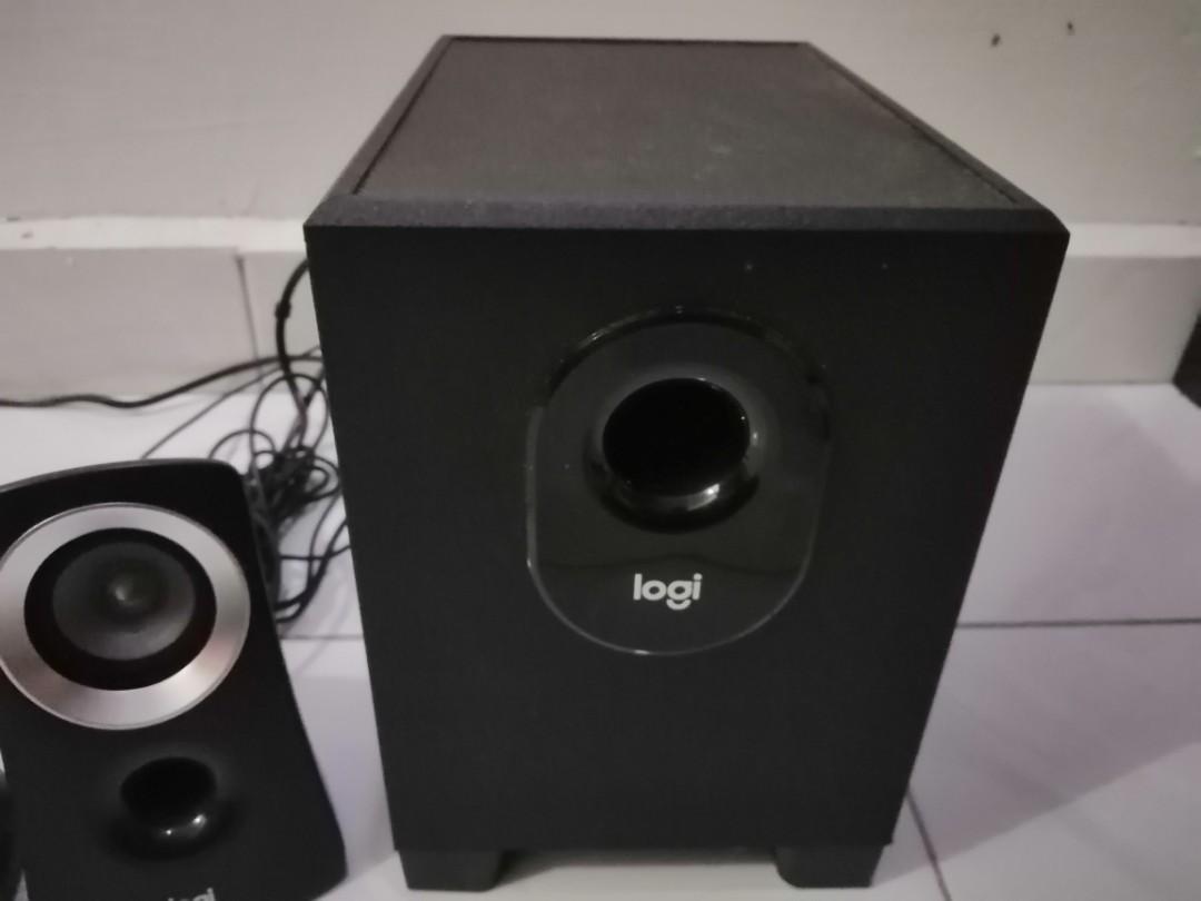 Logitech Z313 Speaker System With Subwoofer Audio Soundbars Speakers