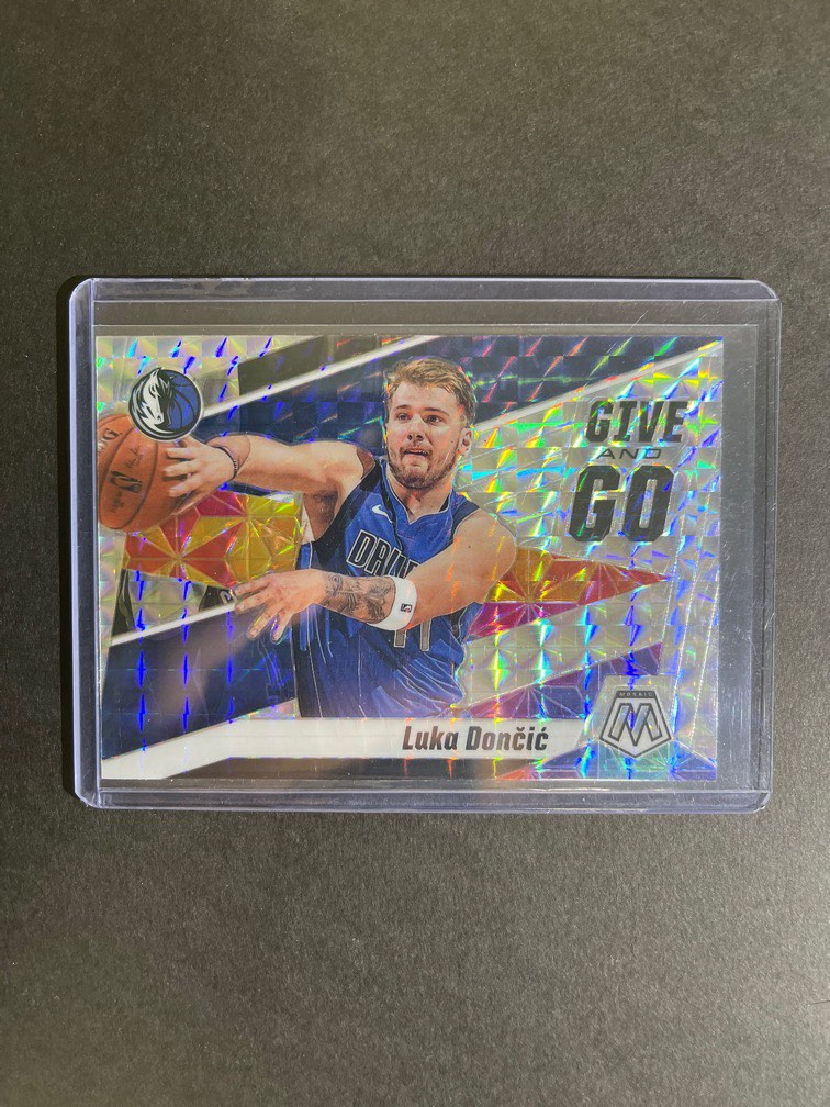 Luka Doncic 2019-20 Mosaic Give and Go Silver Nba Card, Hobbies & Toys ...