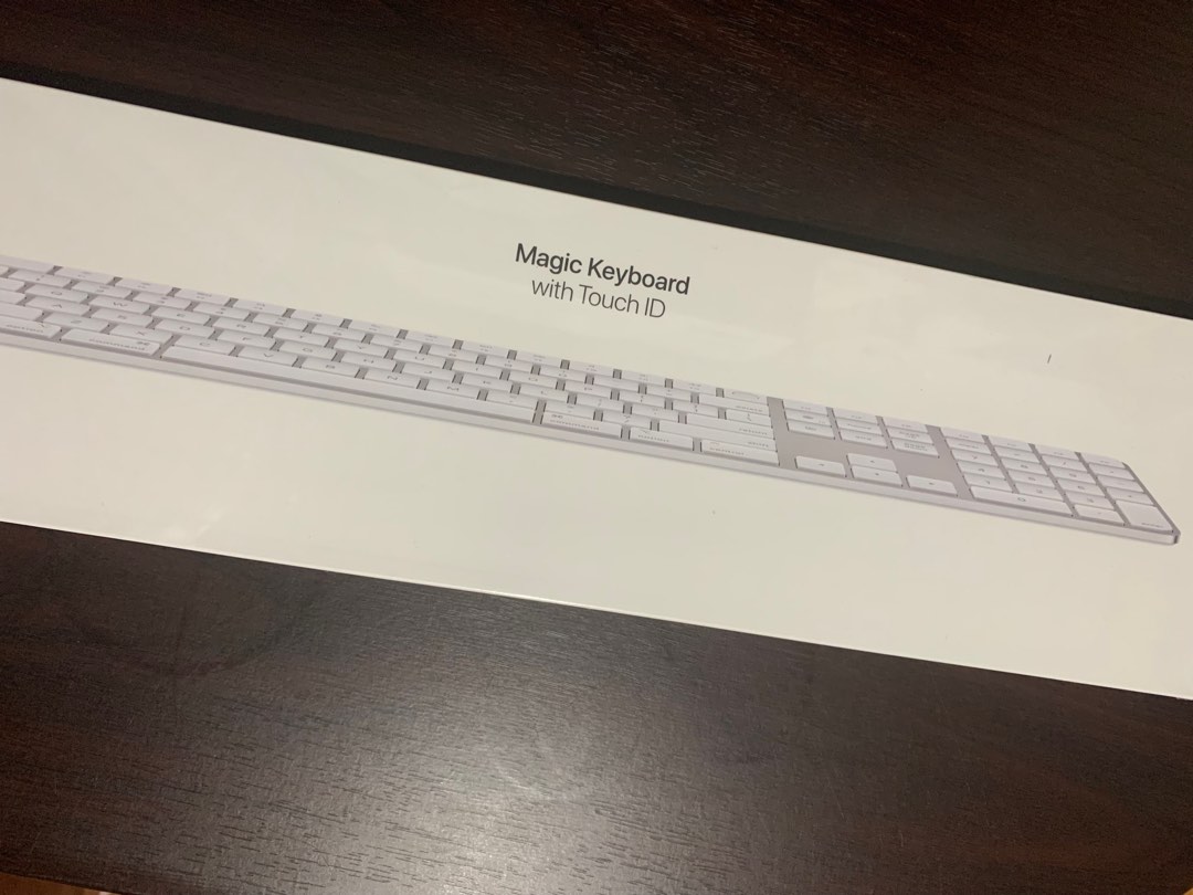 Original Sealed Magic Keyboard With Touch Id And Numeric Keypad Computers And Tech Parts