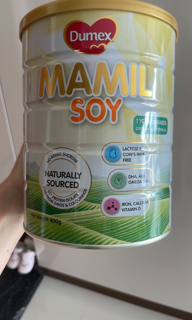 Mamil Soy formula 800g, Babies & Kids, Nursing & Feeding, Breastfeeding ...