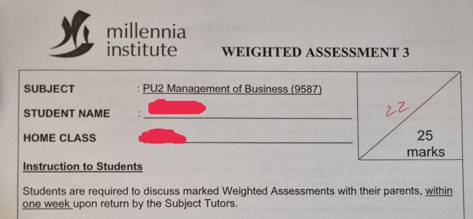 H2 MOB Management of Business (MOB) ALL TUTORIALS ALL CHAPTERS + EXAM ...