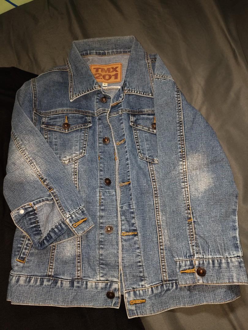 Maong jacket, Women's Fashion, Coats, Jackets and Outerwear on Carousell