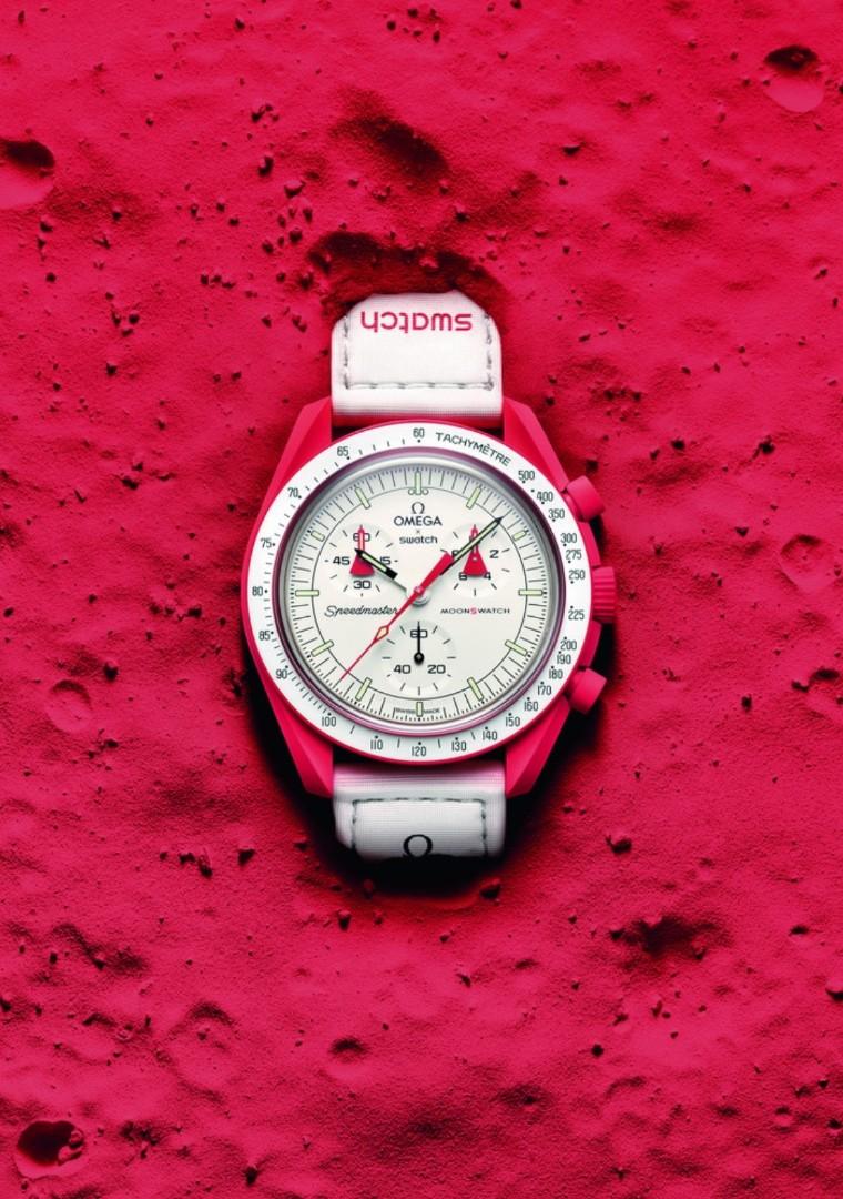 Mars - Swatch X Omega Moonswatch Collection, Luxury, Watches on Carousell