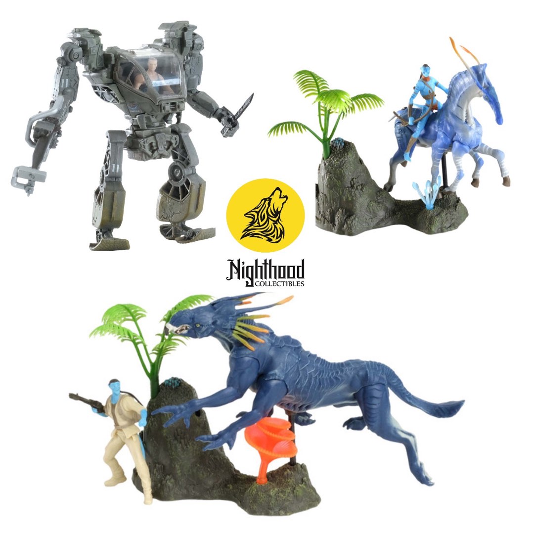 McFarlane Amp Suit & Colonel Miles Quaritch / Tsu'tey & Direhorse ...