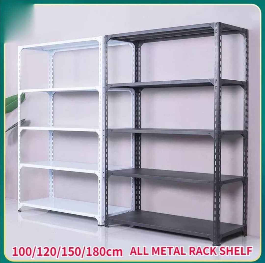 Metal Rack Shelf 5 Layers, Furniture & Home Living, Furniture, Shelves ...