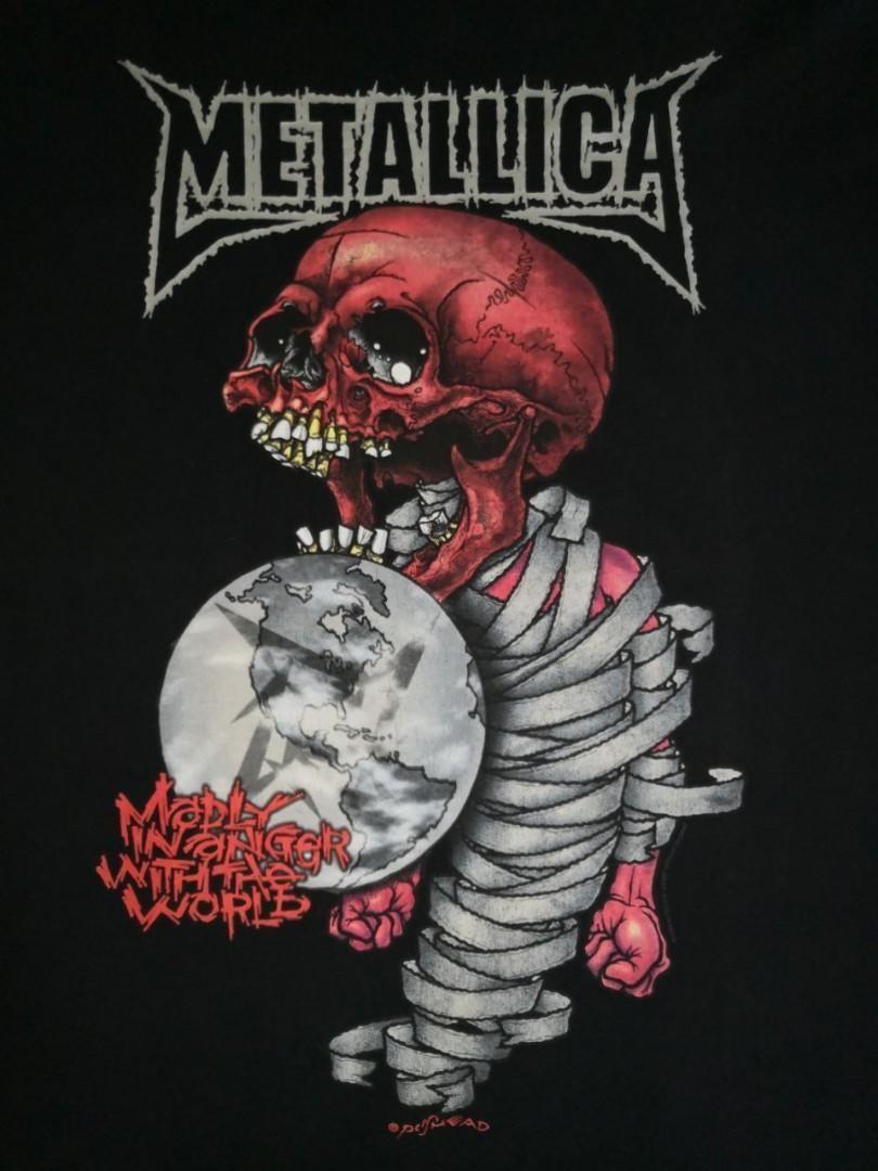 Metallica pushead, Men's Fashion, Tops & Sets, Tshirts & Polo Shirts on ...
