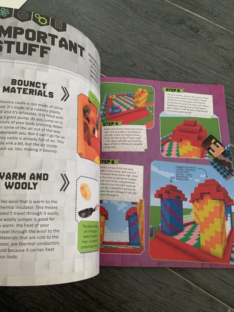 Minecraft Stem Challenge, 興趣及遊戲, 書本 & 文具, 小朋友書 - Carousell