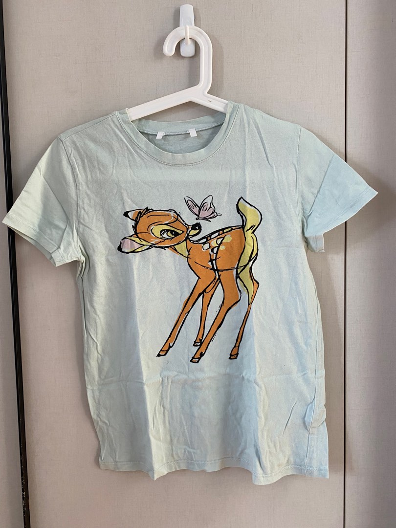 Mint Green Bambi Tee, Women's Fashion, Tops, Blouses on Carousell