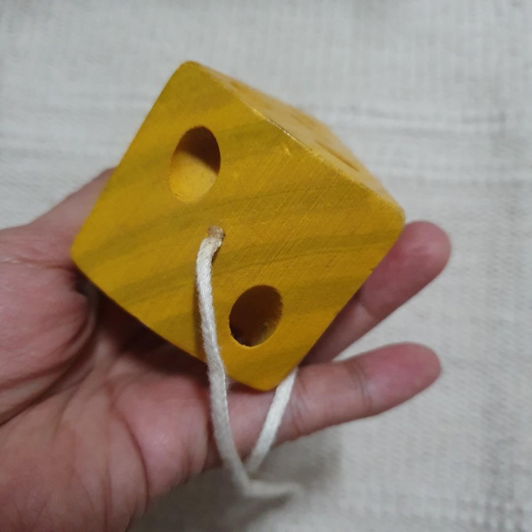 Montessori Threading Toy - Early Sewing Activity, Babies & Kids, Infant ...