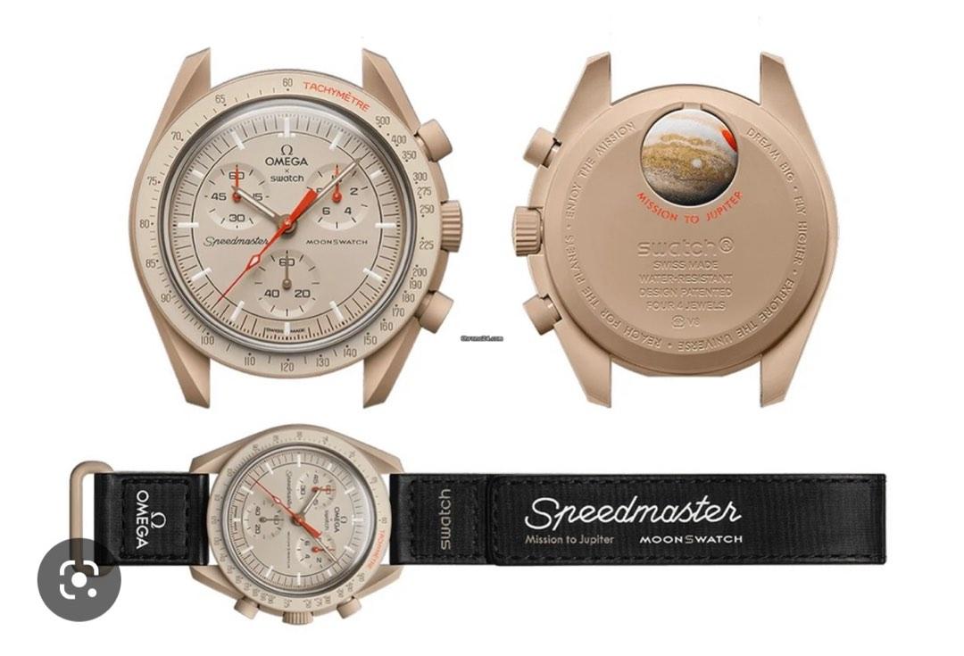 MoonSwatch - Mission to Jupiter, Luxury, Watches on Carousell