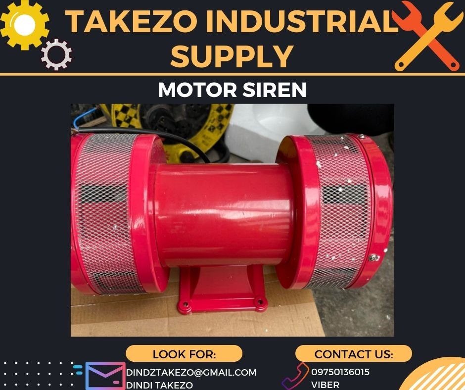 Motor Siren, Commercial & Industrial, Industrial Equipment on Carousell