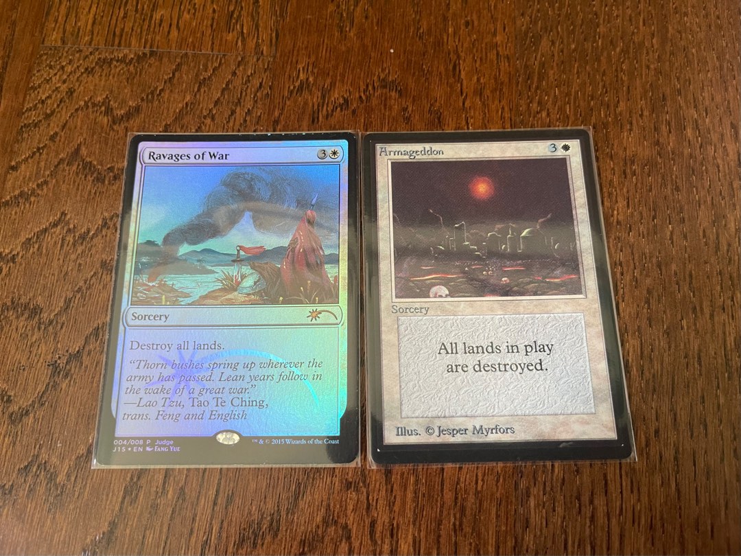 MTG Proxy - Promo land destruction, Hobbies & Toys, Toys & Games on ...
